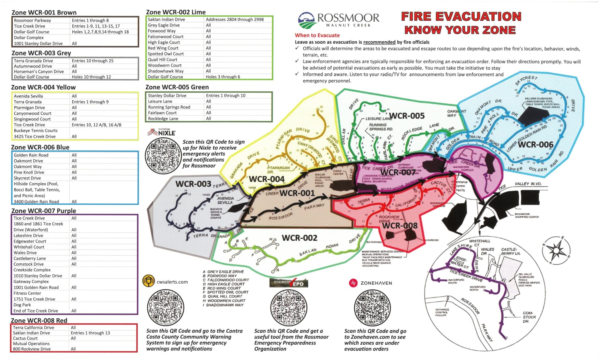 Rossmoor: Firewise USA site at Northern California's active senior ...