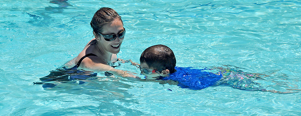 Pools at the Bay area's 55+ senior living community.